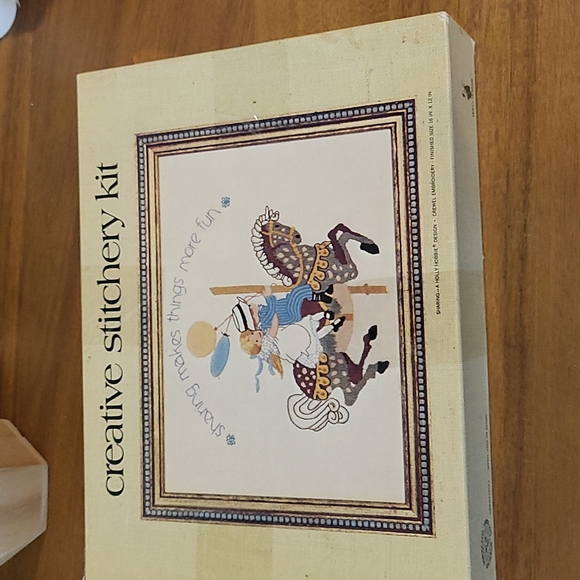 Vintage | Art | Creative Stitchery Kit Holly Hobby Design Sharing Makes ...
